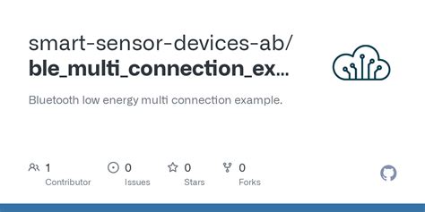 Github Smart Sensor Devices Abblemulticonnectionexample Bluetooth Low Energy Multi