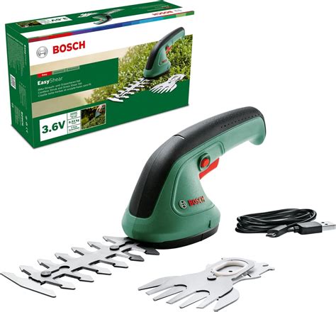 Bosch Home and Garden Akku Grasschere Set Isio (3,6 Volt, Messerlänge ...