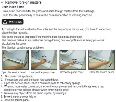 Midea Series Front Loading Washing Machine Troubleshooting And Error Codes