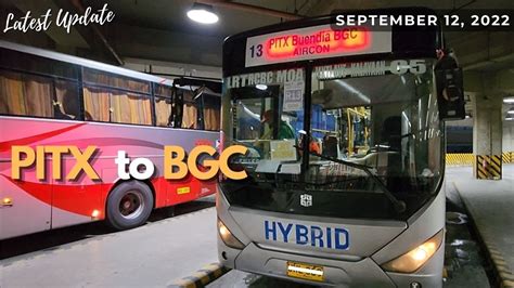 How To Commute From Pitx To Bgc Kalayaan Makati Bus Route Update 2022 Youtube