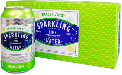 Trader Joe S Lime Flavored Sparkling Water Fig App