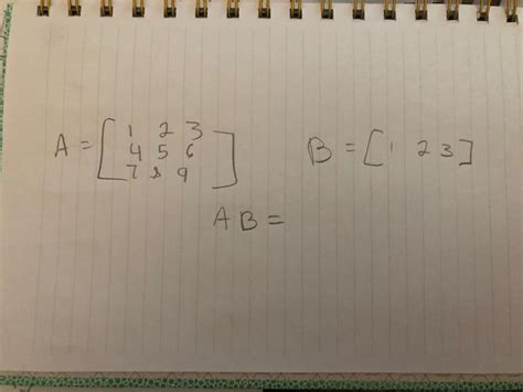 Solved How Would I Multiply A 3x3 Matrix With A 1x3 Matrix