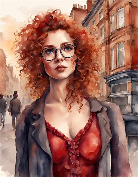 Download Ai Generated Woman Redhead Royalty Free Stock Illustration