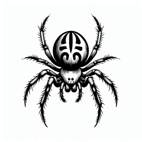 Premium Photo Spider Vector Isolated