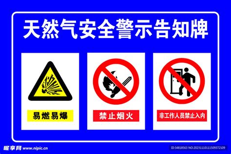 天然气安全警示告知牌设计图海报设计广告设计设计图库昵图网