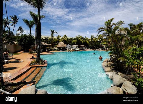 A Large Swimming Pool At The Outriggers On The Lagoon Hotel Complex In