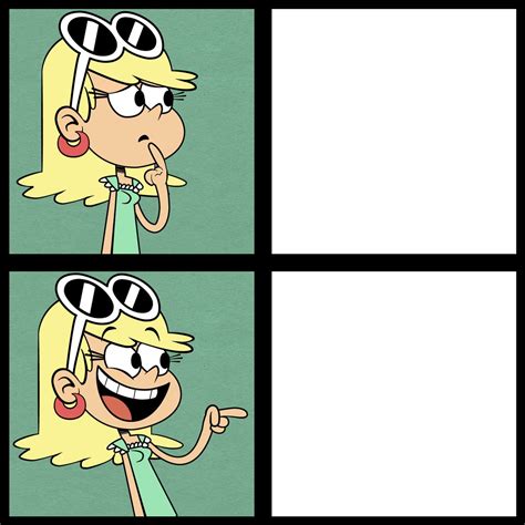 Leni Loud Blank Template Imgflip Leni Loud Blank Template Imgflip