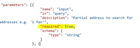mandatory query parameters shown as template type · issue 636 · azure api management developer