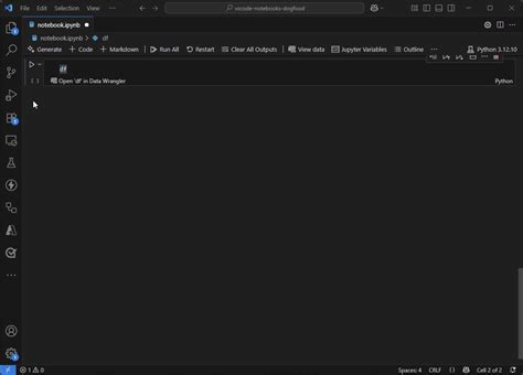 Announcing The Data Wrangler Powered Notebook Results Table Microsoft For Python Developers Blog