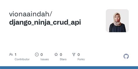 github vionaaindah django ninja crud api