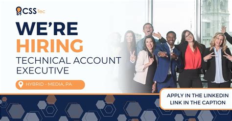 Css Tec On Linkedin Techjobs Accountexecutive Hiring Nowhiring Openforwork Csstec