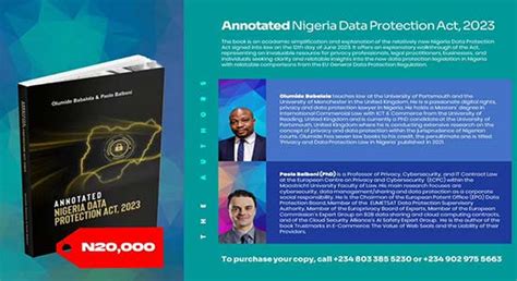 Stay Informed Annotated Nigeria Data Protection Act 2023 Now