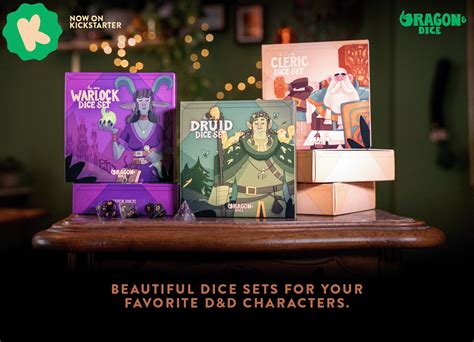 Dragon And Dice Dice Sets For Dnd Classes Behance