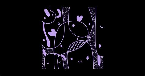 Violet Doodle Art Doodleart Sticker Teepublic