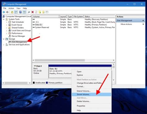 Windows Linux Dual Boot How To Shrink A Windows Disk The Easy Way Scottie S Tech Info