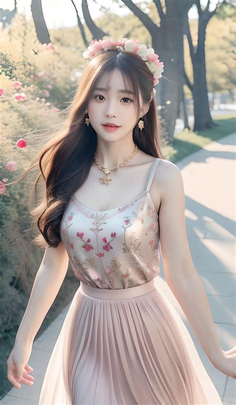 甜美女孩 无界ai