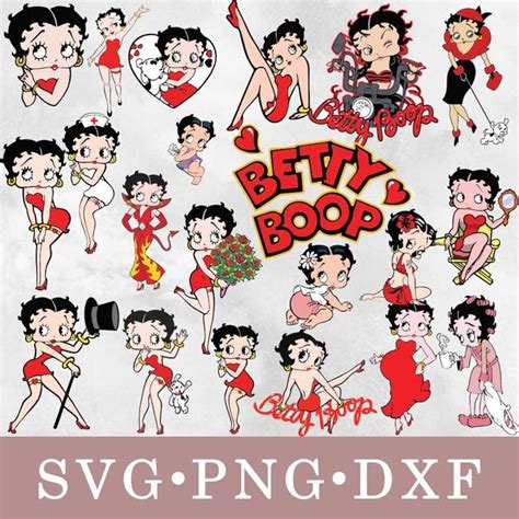 Betty Boop Svg Betty Boop Bundle Svg Png Dxf Inspire Uplift
