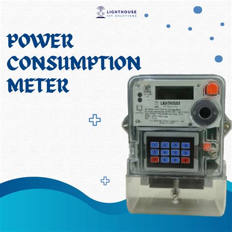 Power Consumption Meter Light House Iot Medium