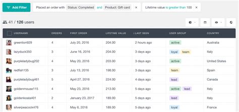 Woocommerce Reports Users Insights