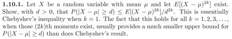 solved 1 10 1 let x be a random variable with mean μ and