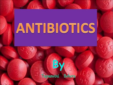 Antibiotics Ppt