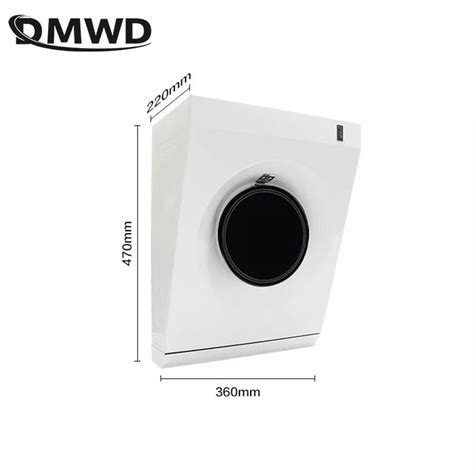 Dmwd 미니 금속 쿠커 에어 벤트 후드 측면 흡입 벽 범위 후드 배기 팬 소형 아파트 주방 환풍기 추출기range Hoodcooker Hoodrange Hood