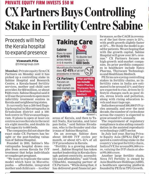 Chirag Sachdev On Linkedin Cx Partners Buys Controlling Stake In