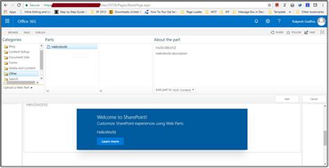 Steps To Create Basic Spfx Solution And Deploy On Sharepoint Online