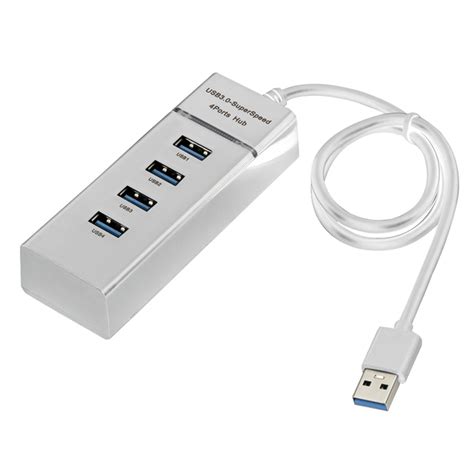 Best Price For USB3 0 Extender Multi Port USB 1 To 4 Cable Adapter Laptop Hub Docking Station 4