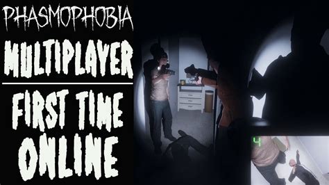 First Time Online Phasmophobia Multiplayer 3 Youtube