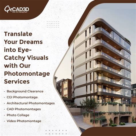 3d Modeling And Visualization Qecad3d On Linkedin Photomontage Architecturalvisualization