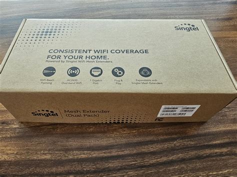Singtel Mesh Extender Dual Pack V Computers Tech Parts Accessories Networking On Carousell