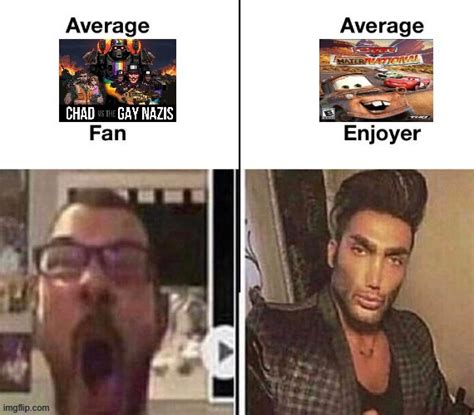 Average Chad Vs The Gay Nazis Fan Vs Average Cars Mater National