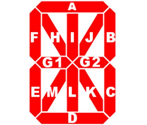 2 Digit 14 Segment Display With Decimals Buy 14 Segment Gogotronics Hobby Electronics From