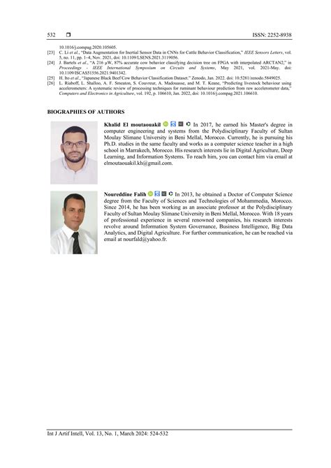 Deep Learning Based Classification Of Cattle Behavior Using