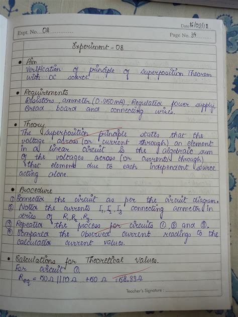 Superposition Theorem