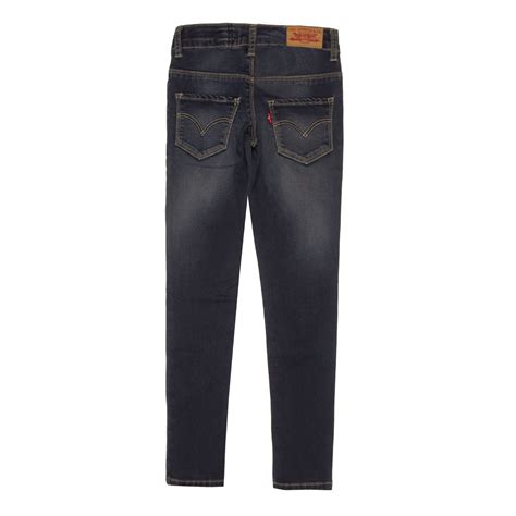Levis Jeans 710 Super Skinny Girl Dark Denim Mascheroni Store