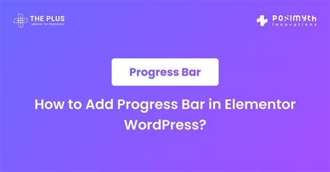 How To Add Progress Bar In Elementor Wordpress The Plus Addons For