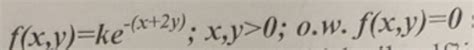 Solved Joint Pdf Of The Xy Random Variables Are Given By