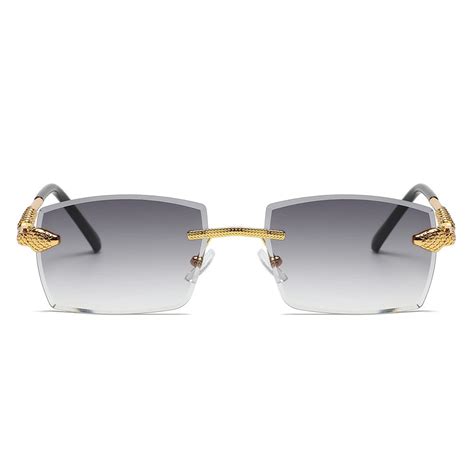 Python Arc Gold And Grey Sunglasses Million Dolla Motive