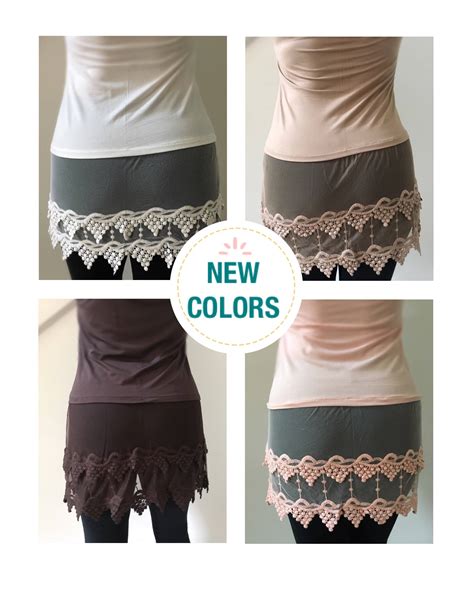 Plus Size Lace Shirt Extender Lace Extender Plus Size Lace Etsy