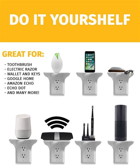 Switch Socket Rack Ultimate Outlet Shelf Easy Inst Vicedeal