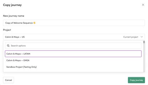 Creating A New Journey Iterable Support Center