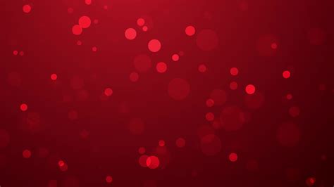 Shiny Particles Floating On Abstract Red Background Bokeh Particles Flying Slowly 15577742