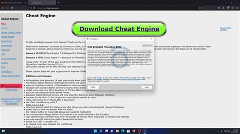 How To Download And Install Cheat Engine Youtube