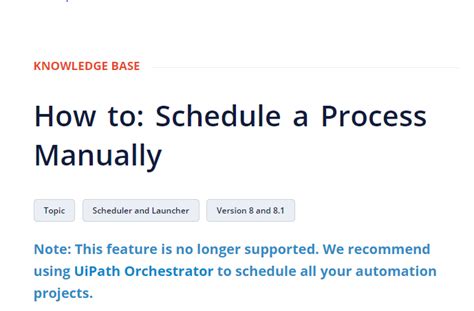 How To Run UIPath Program Using Windows Scheduler Help UiPath