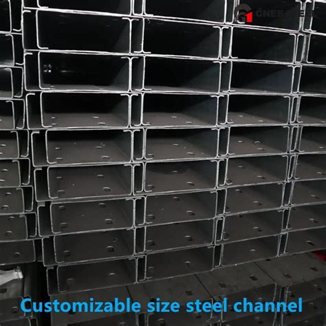 China Customized S235 S235JR C Channel Steel Manufacturers Suppliers Factory Free Sample