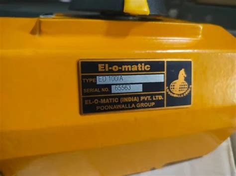 Elomatic Double Acting Pneumatic Actuators Ed100 At ₹ 1000 Piece Double Acting Pneumatic