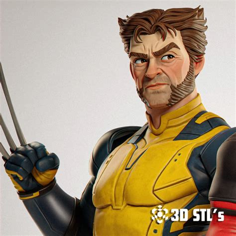 Deadpool And Wolverine Stl 3d Print Model 3d Stls
