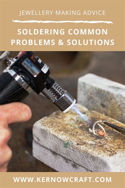 Common Soldering Problems And Solutions For Jewellers Soldering Jewelry